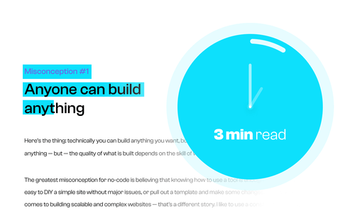 How do you add a Time to Read calculator in Webflow?